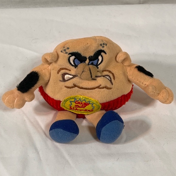 Toys | Vintage 9s Silly Slammers Bruiser Wrestler 66 Bean Bag Plush Toy ...
